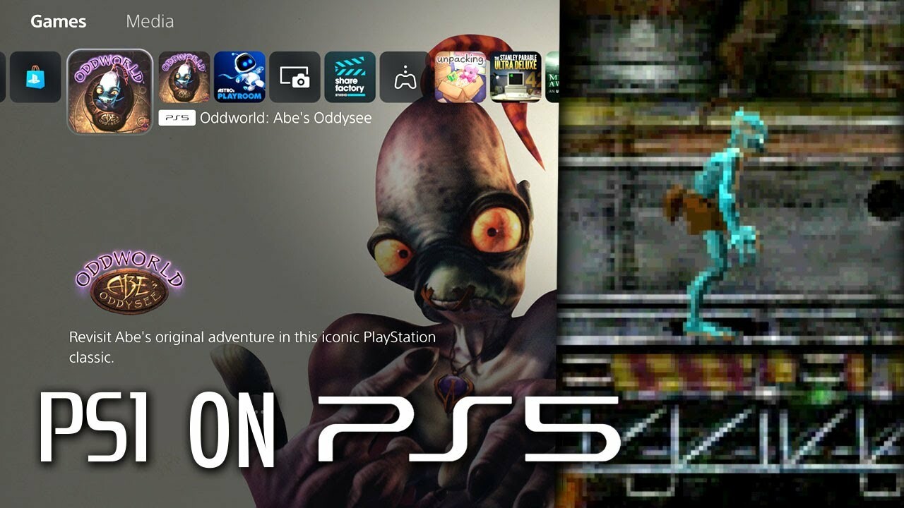 Abe's odyssey ps5 store
